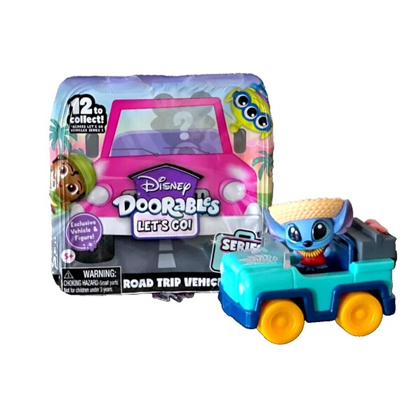 Just Play | Toys | Disney Doorables Lets Go Road Trip Vehicle Stitch ...